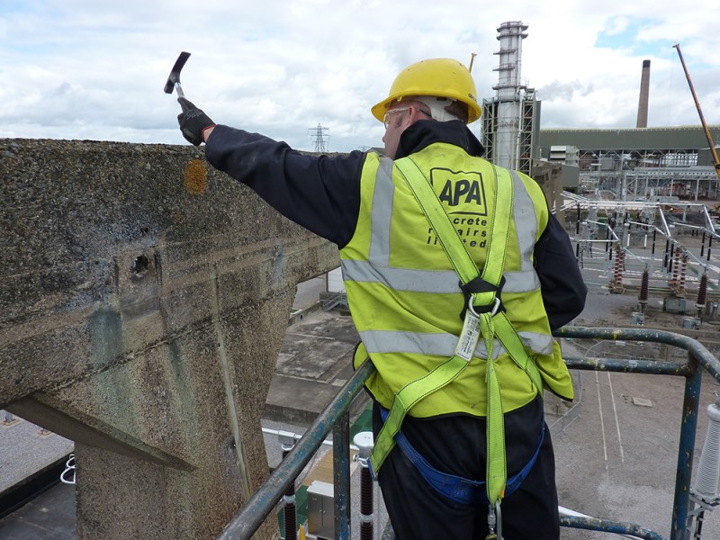 Uskmouth Power Station (Newport) | APA Concrete Repairs