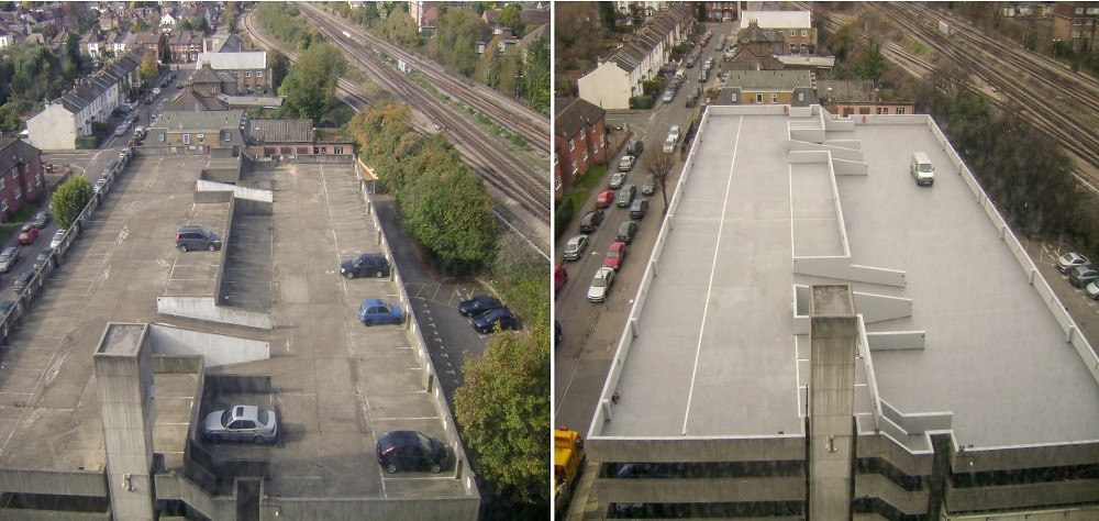 Apex Tower Carpark (Surrey) | APA Concrete Repairs
