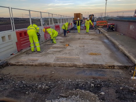 PD Ports Rail Bridge (Middlesbrough) | APA Concrete Repairs